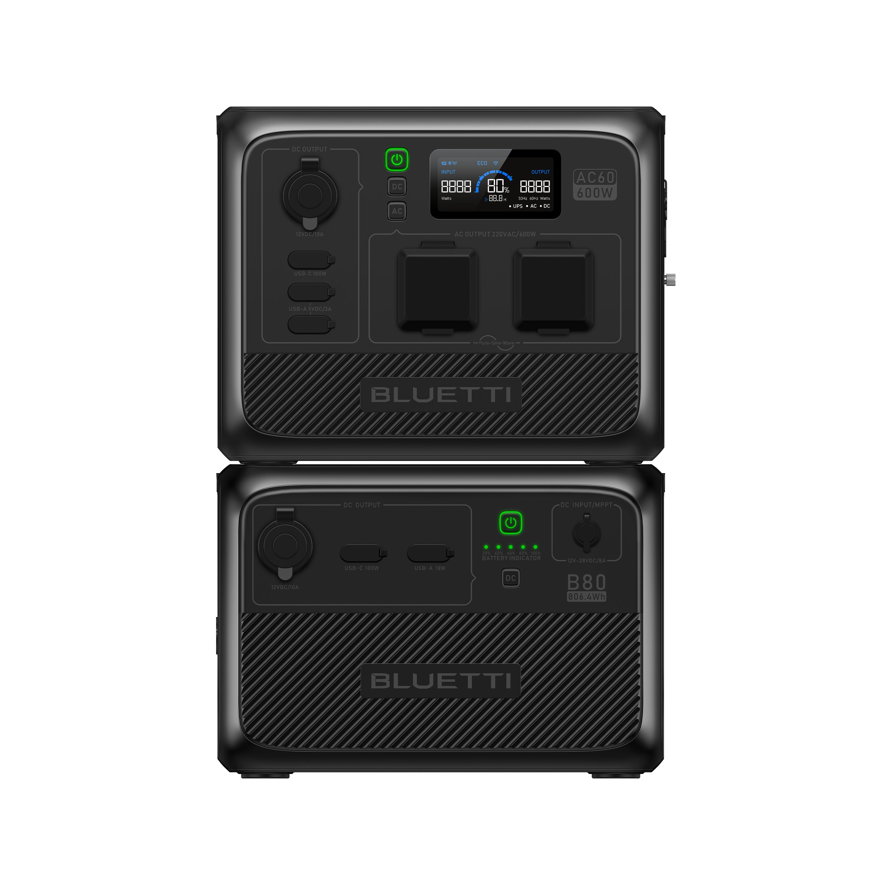 BLUETTI AC60 Portable Power Station | 600W 403Wh