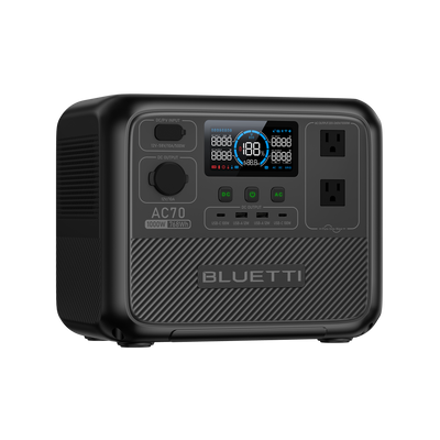 (Pre-order) BLUETTI AC70 Portable Power Station | 1000W 768Wh