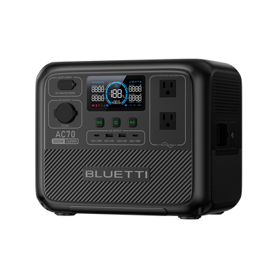 (Pre-order) BLUETTI AC70 Portable Power Station | 1000W 768Wh
