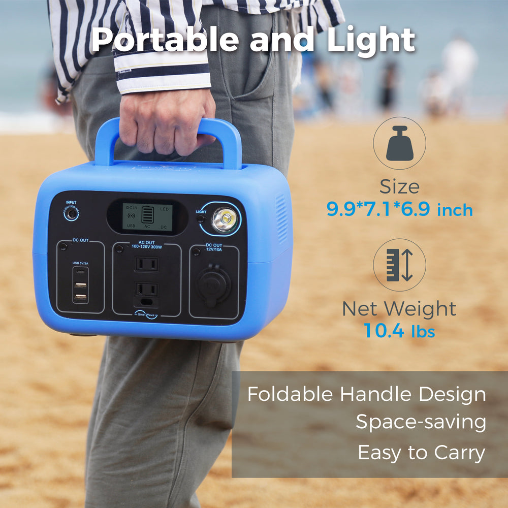 BLUETTI AC30S Portable Power Station | 300W 300Wh