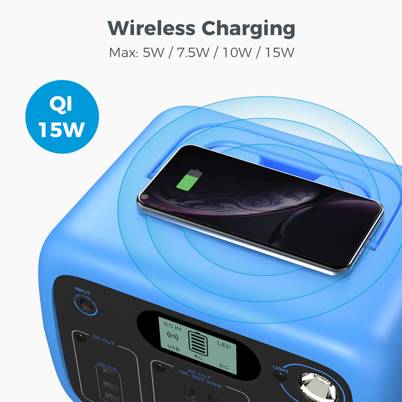BLUETTI AC30S Portable Power Station | 300W 300Wh